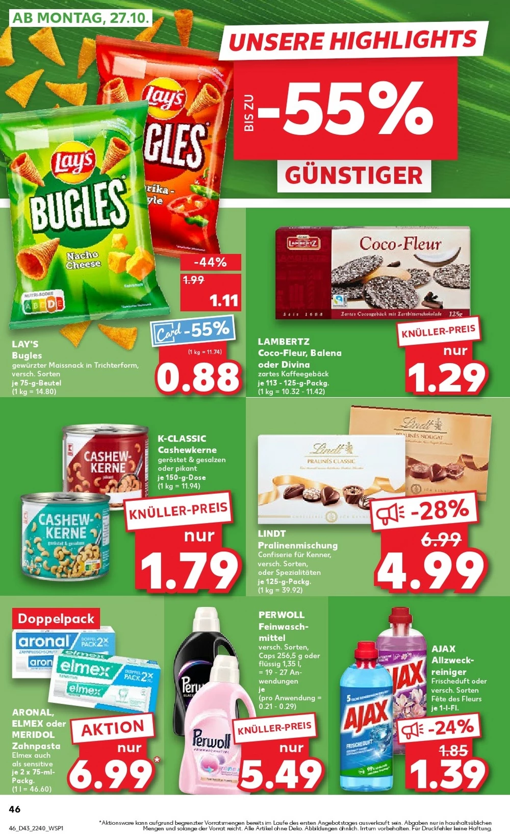 Kaufland Prospekt Wochenstart ab 27.10.2025 Angebote Blättern ...