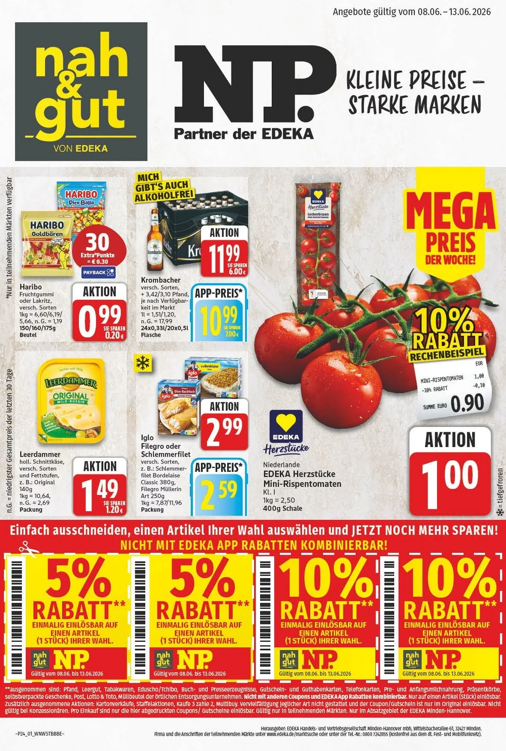 NP Discount Prospekt (Nah&Gut) ab 22.06.2026 Angebote Blättern ...