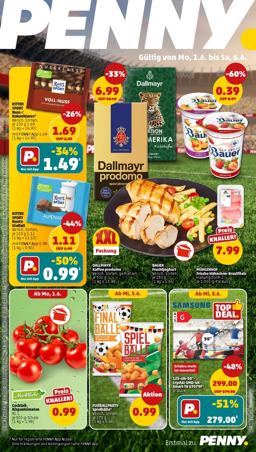 Penny Prospekt ab 08.06.2026 nächste Woche Blättern » Prospekterst
