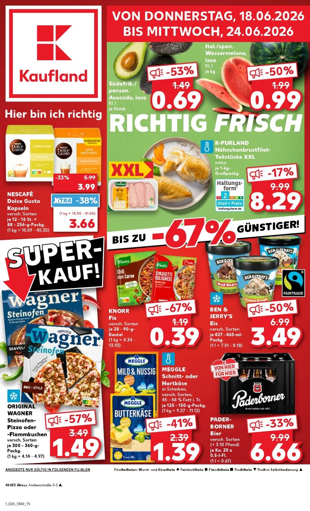 Kaufland Prospekt Neu ab 18.06.2026 nächste Woche Blättern » Prospekterst