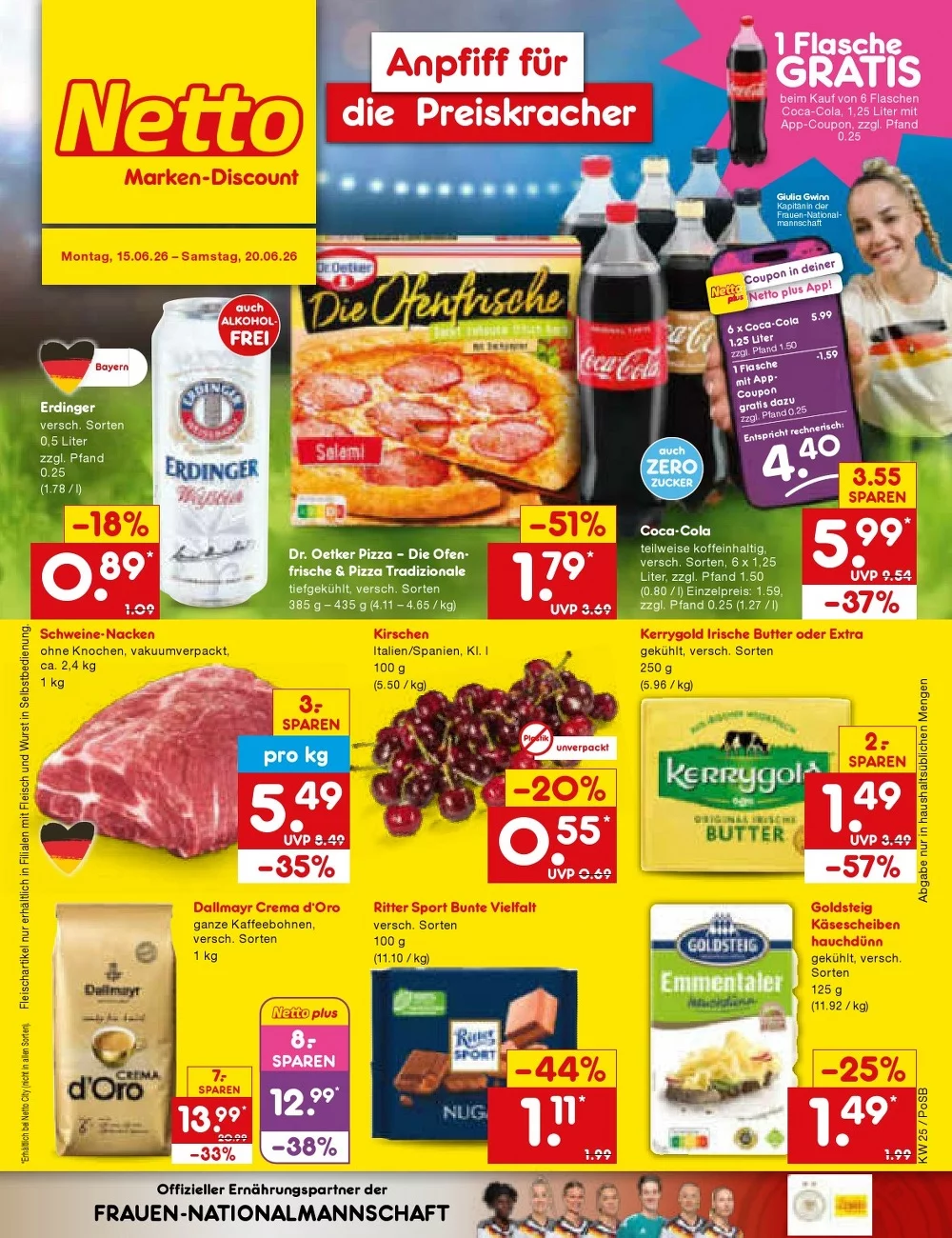Netto Marken-Discount Prospekt ab 15.06.2026 Angebote Blättern ...